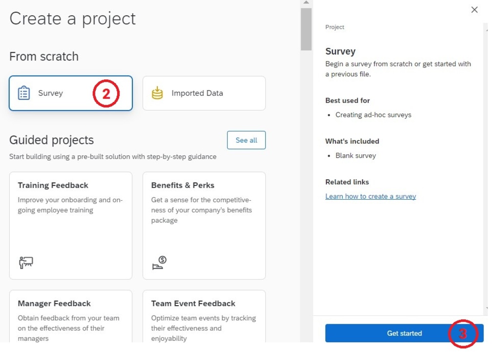How can I create a new survey based on one of my existing surveys ...