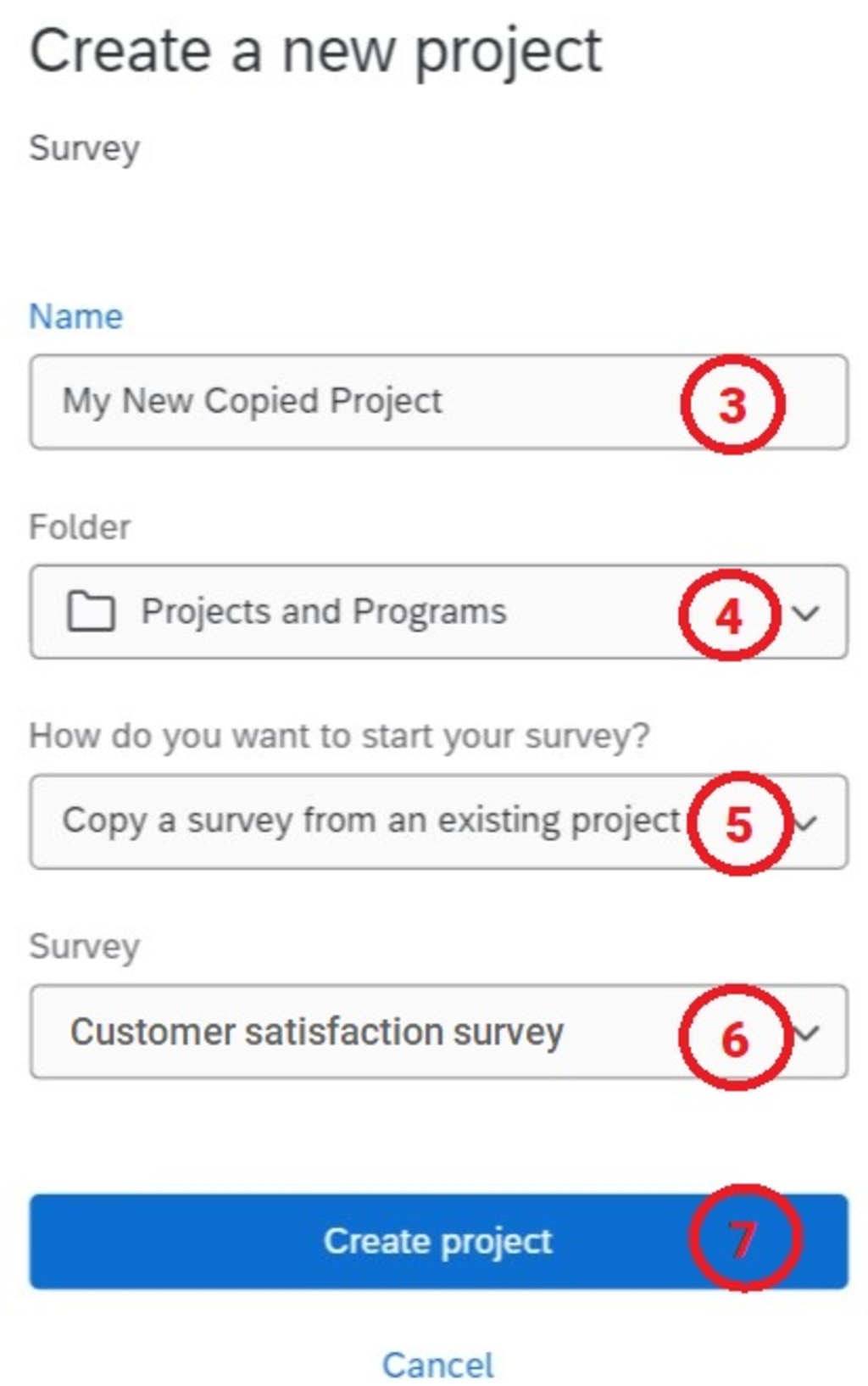 How can I create a new survey based on one of my existing surveys ...