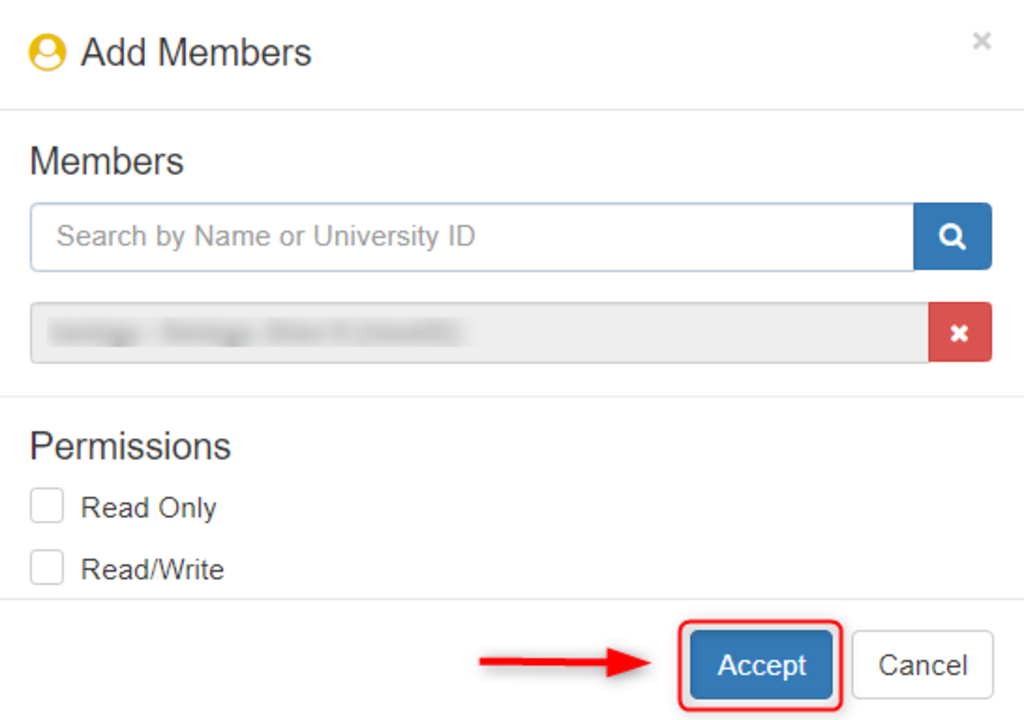 Grant or Revoke Access to Your RDSS Space | Information Technology ...