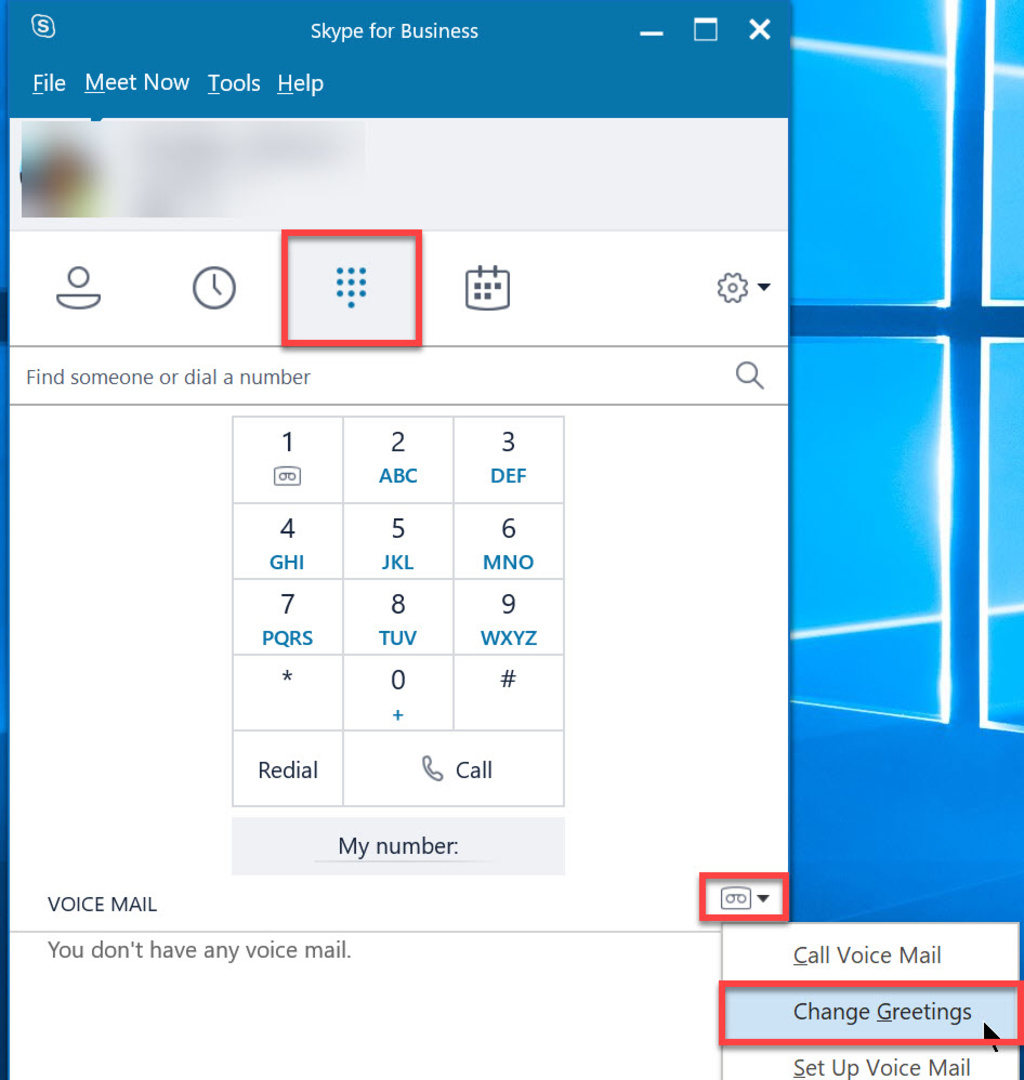 Voicemail for Skype for Business (Windows and Mac) | Information ...