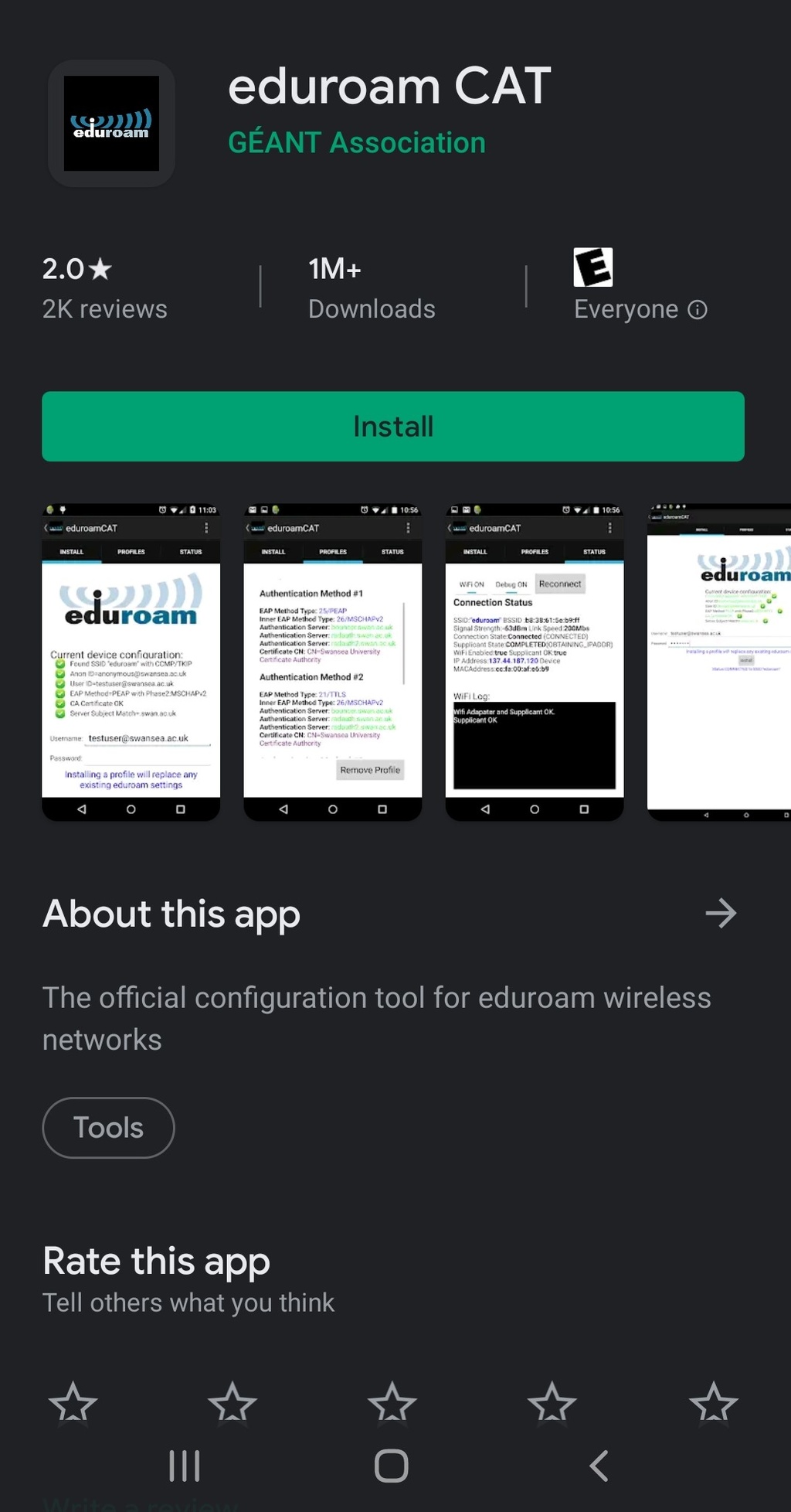 eduroam Configuration Assistant Tool (CAT) | Information Technology ...