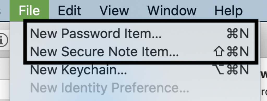 How to use Keychain Access in macOS | Information Technology Services ...
