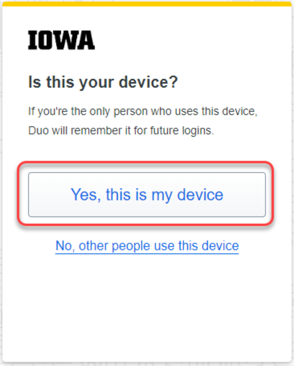 How to configure a trusted device/browser with Two-Step Login ...