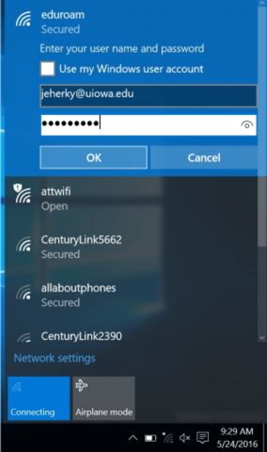 eduroam Configuration Assistant Tool (CAT) | Information Technology ...