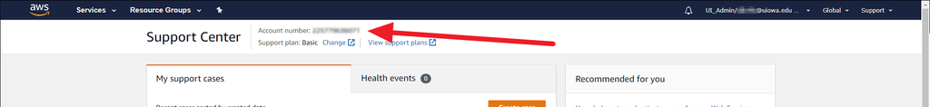 How do I find my AWS account number? | Information Technology Services ...