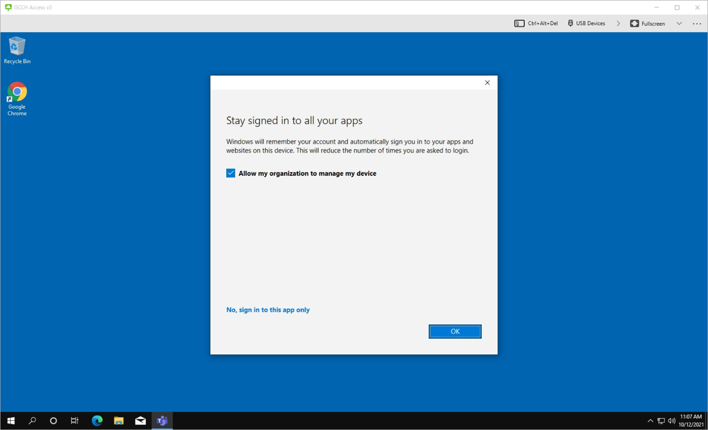 How to log into VDI to access O365 GCC High tenant | Information ...