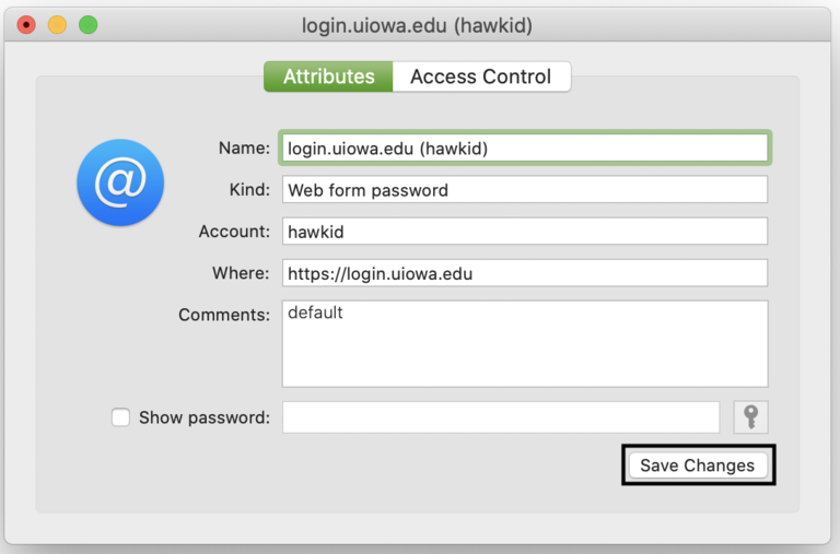 How to use Keychain Access in macOS | Information Technology Services ...