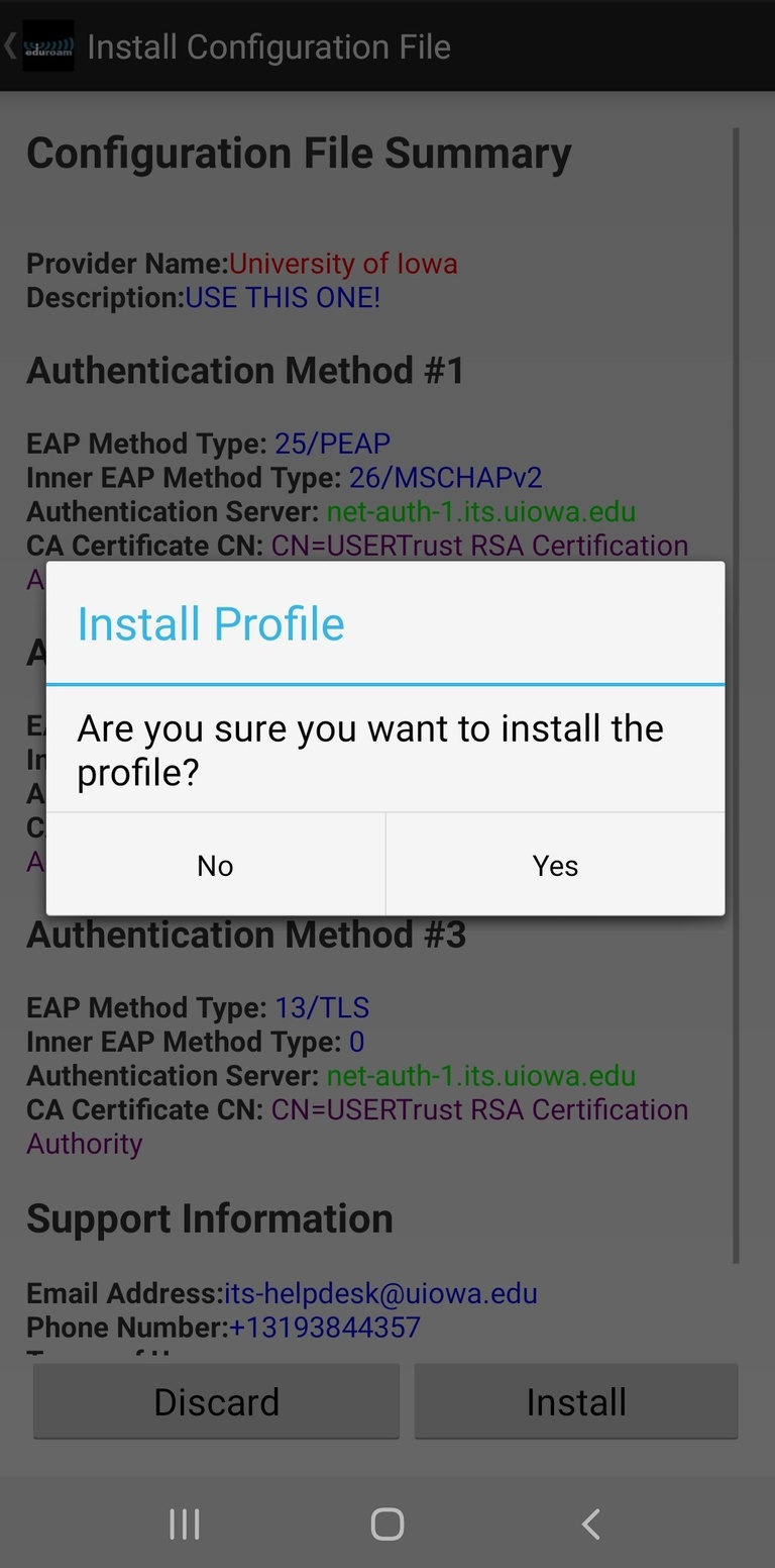 eduroam Configuration Assistant Tool (CAT) | Information Technology ...