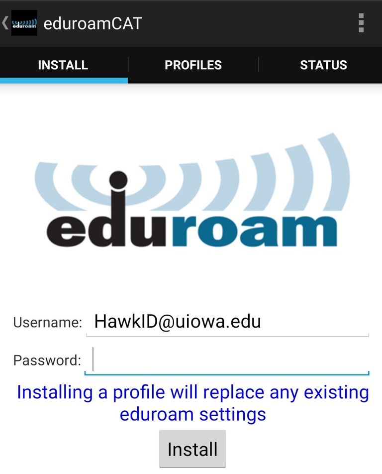 eduroam Configuration Assistant Tool (CAT) | Information Technology ...