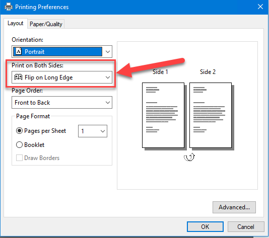 How to Print Single-Sided on a Windows ITC Computer | Information ...