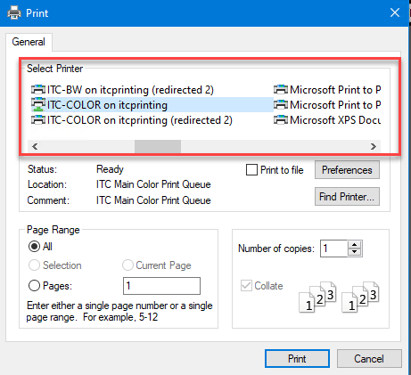 How to Print Single-Sided on a Windows ITC Computer | Information ...