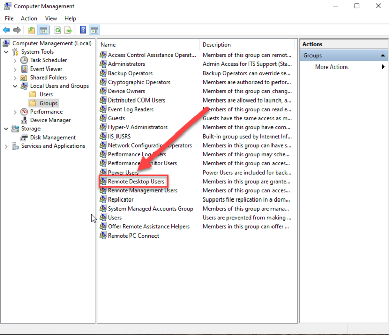 Configure a campus Windows computer for Remote Desktop sessions ...