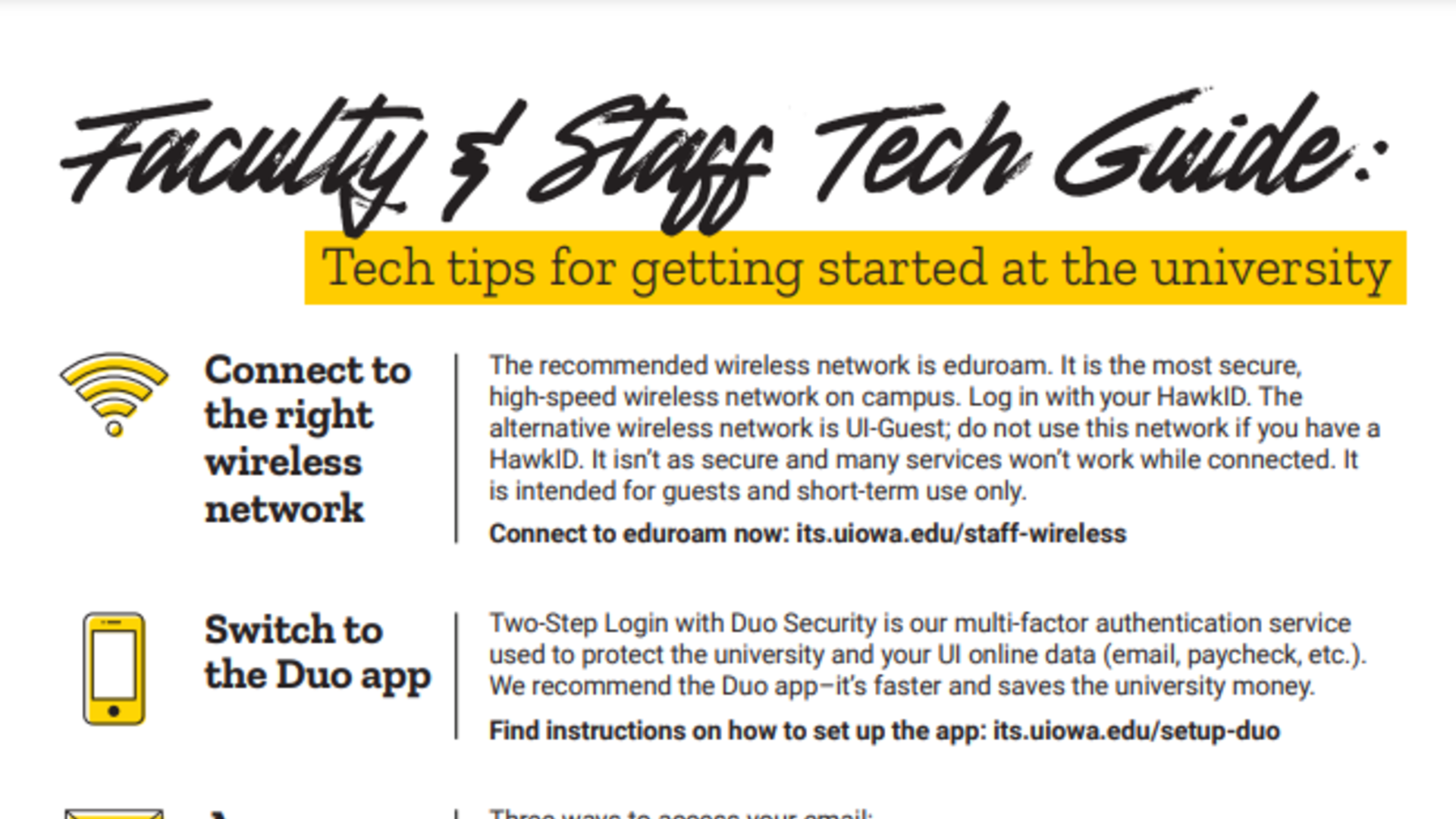 IT Services for Staff and Instructors | Information Technology Services ...